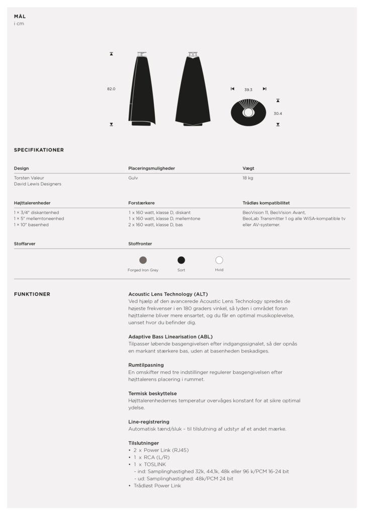 Beolab 20 speakers - Bang & Olufsen | BCOPENHAGEN