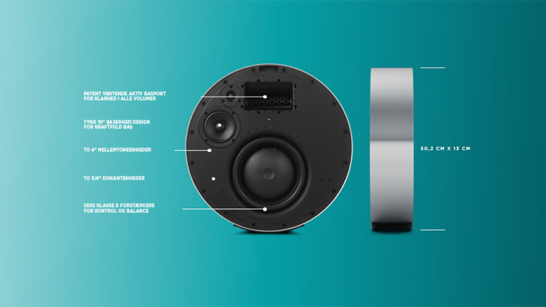 Beosound Edge - Kraftfuld og trådløs højttaler - BCOPENHAGEN